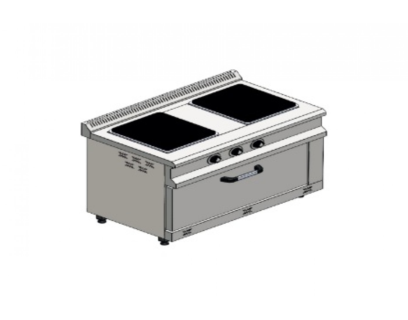 KARACASAN 2 GÖZLÜ ELEKTRİKLİ FIRINLI OCAK KRCS.KZE.1060.CE - KRCS.KZE ...